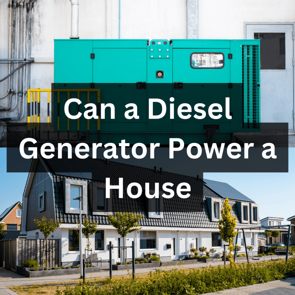 Can a Diesel Generator Power a House? Exploring Pros and Cons